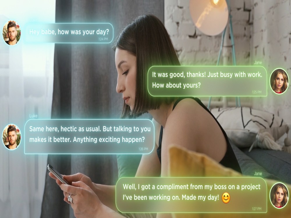 Modern text messages chat animation overlay | Upwork