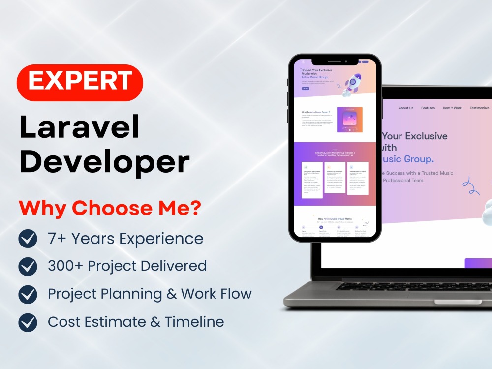 PHP Expert, PHP Laravel Developer, PHP MySQL Developer, Core PHP, Laravel | Upwork