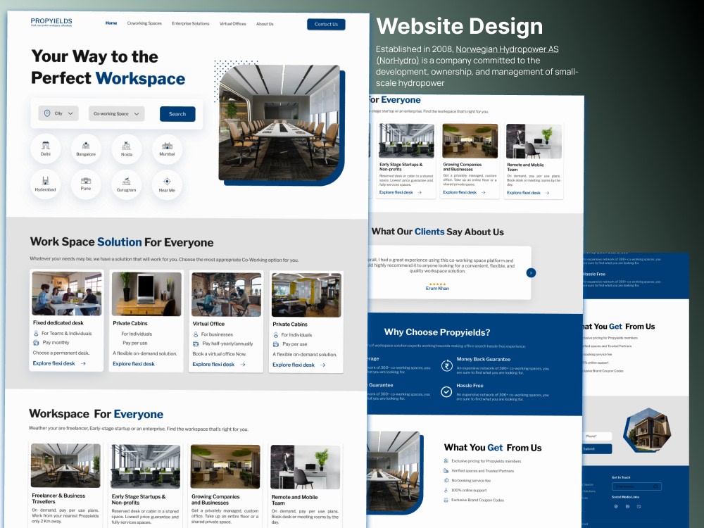 Expert Landing Page Redesign in Figma | Upwork