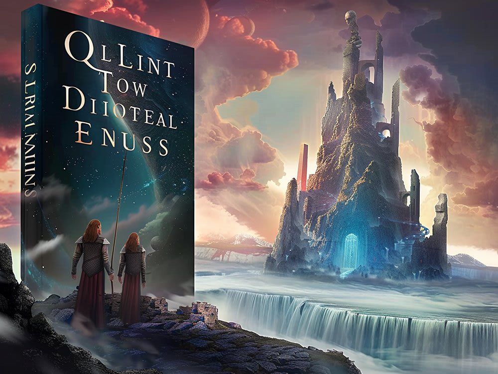 A fantasy, Sci fi and Realistic book cover design | Upwork