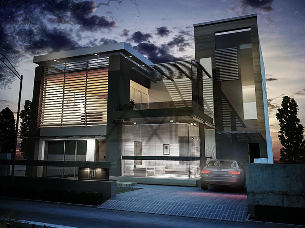 Exterior Rendering, Facade design, Exterior Design, CGI visualizer, 3d ...