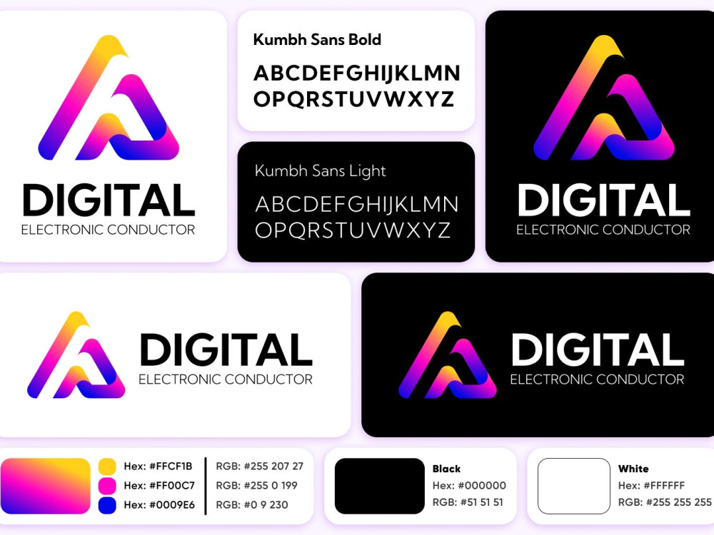 A stylish logo design with brand identity | Upwork