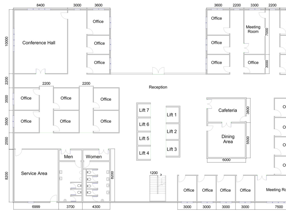 Professional 2D Architectural Drawings: Residential, Commercial Floor ...