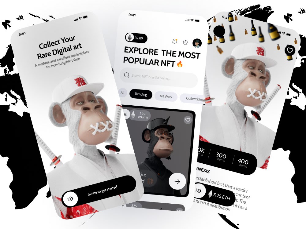 "Modern mobile design highlighted in a brief UI/UX case study." | Upwork