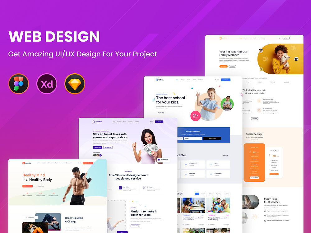 Responsive and user friendly website design | Upwork