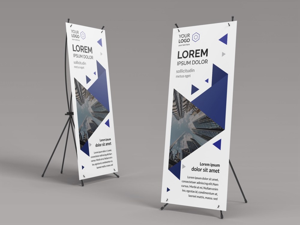 Roll up banner ,retractable banner and yard sign design within 6 hours ...