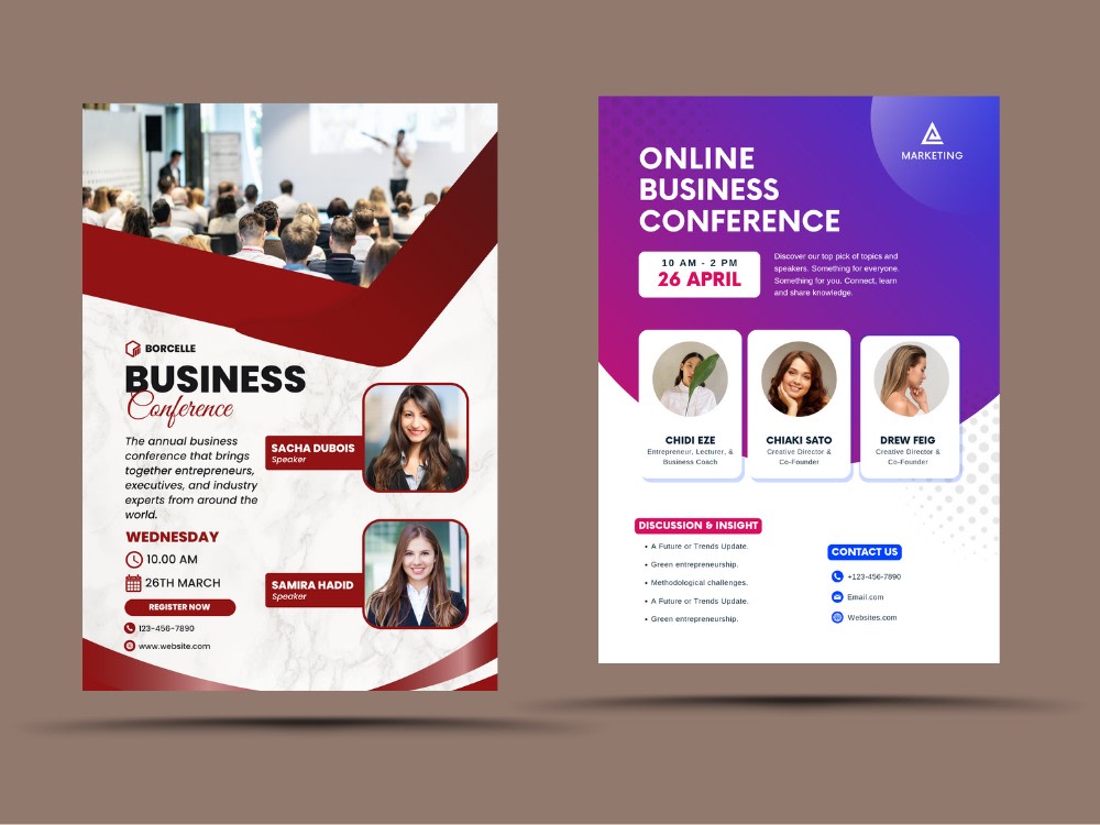 Design custom business flyers | Upwork