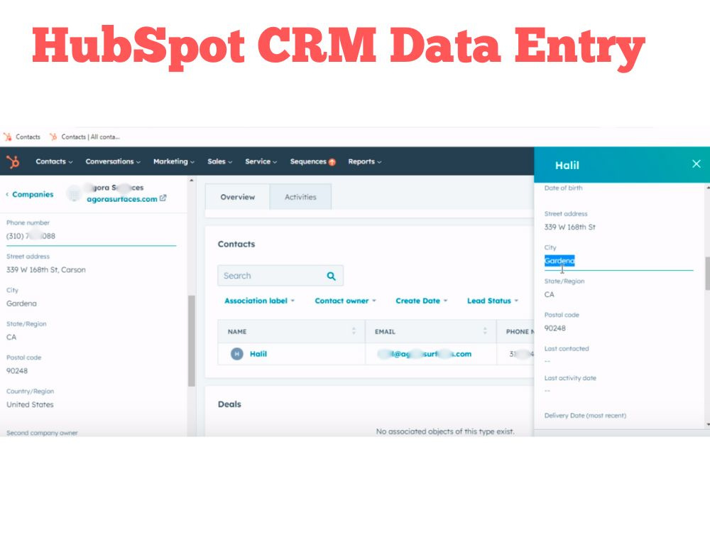 CRM Data Entry Expert | Upwork