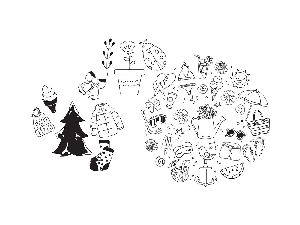 Minimalist doodle line art illustration | Upwork