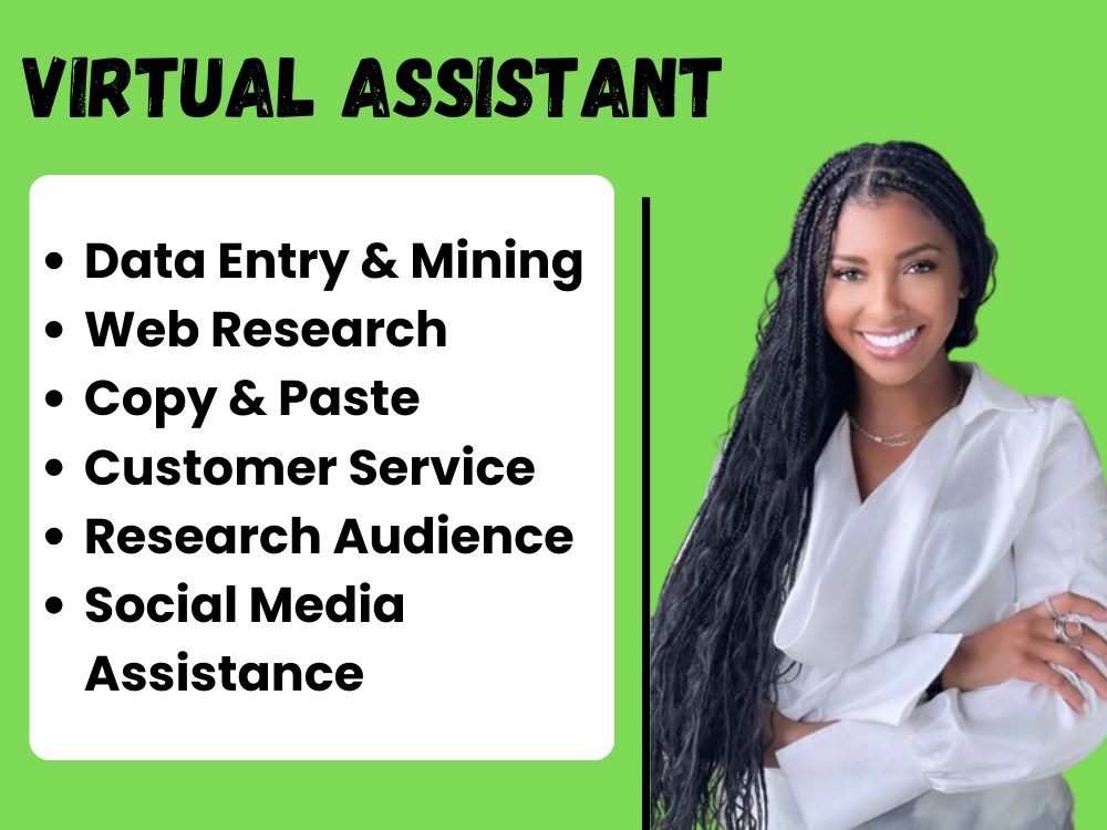 Virtual Assistant for Data Entry, Web Research , Data Mining & copy paste | Upwork