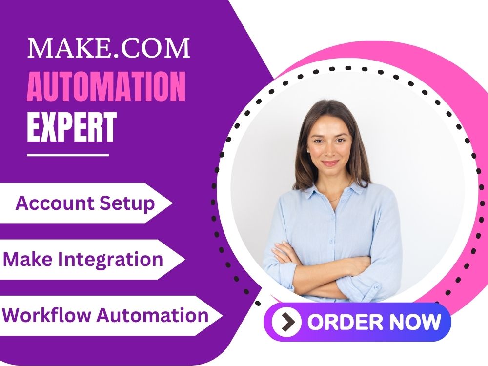 Setup and fix make.com automation and integromat | Upwork Setup and fix make.com automation and integromat | Upwork