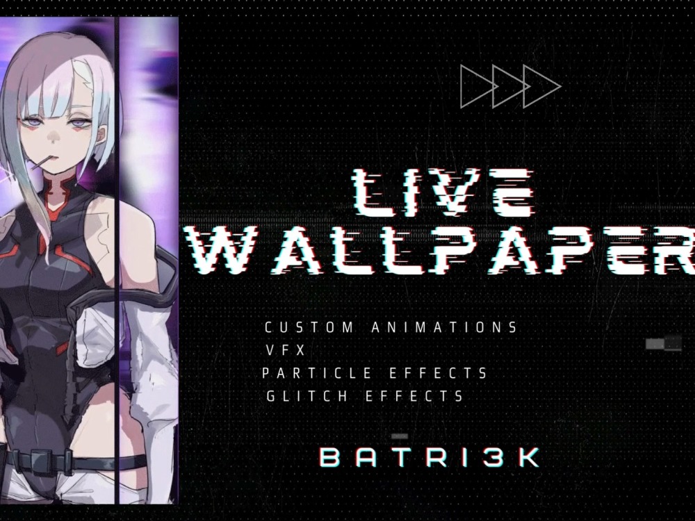 Stunning live wallpaper with your animated character | Upwork