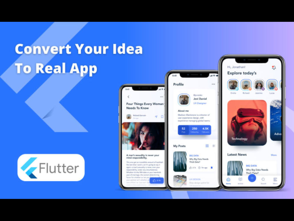 Flutter developer, Mobile App Developer, Hybrid App Developer | Upwork