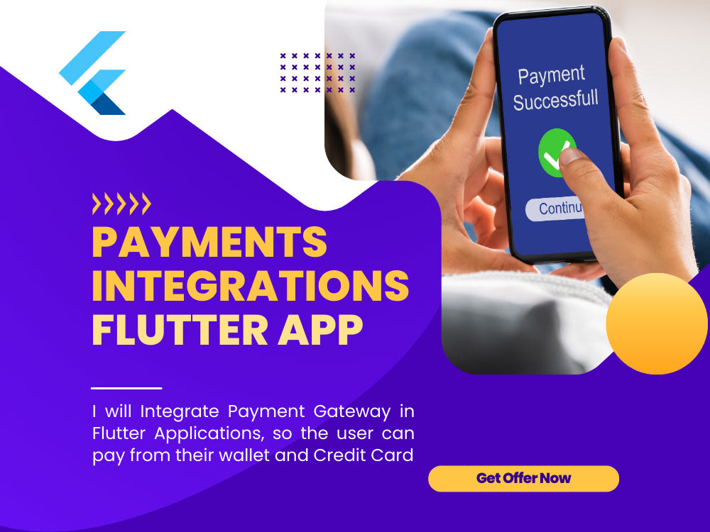 Payment 💳 Integrations in Flutter Apps 📱 | Upwork