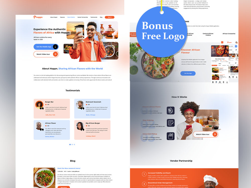 Modern Website, Landing page, UI/UX, mockup, template design | Upwork