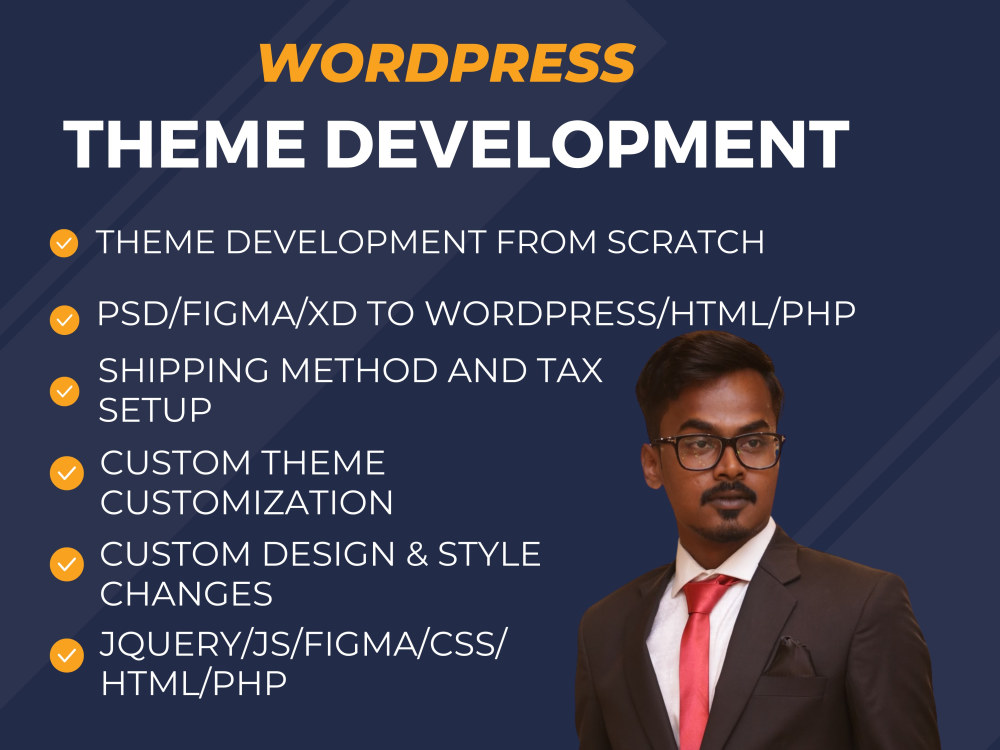 Personalized WordPress theme development services | Upwork