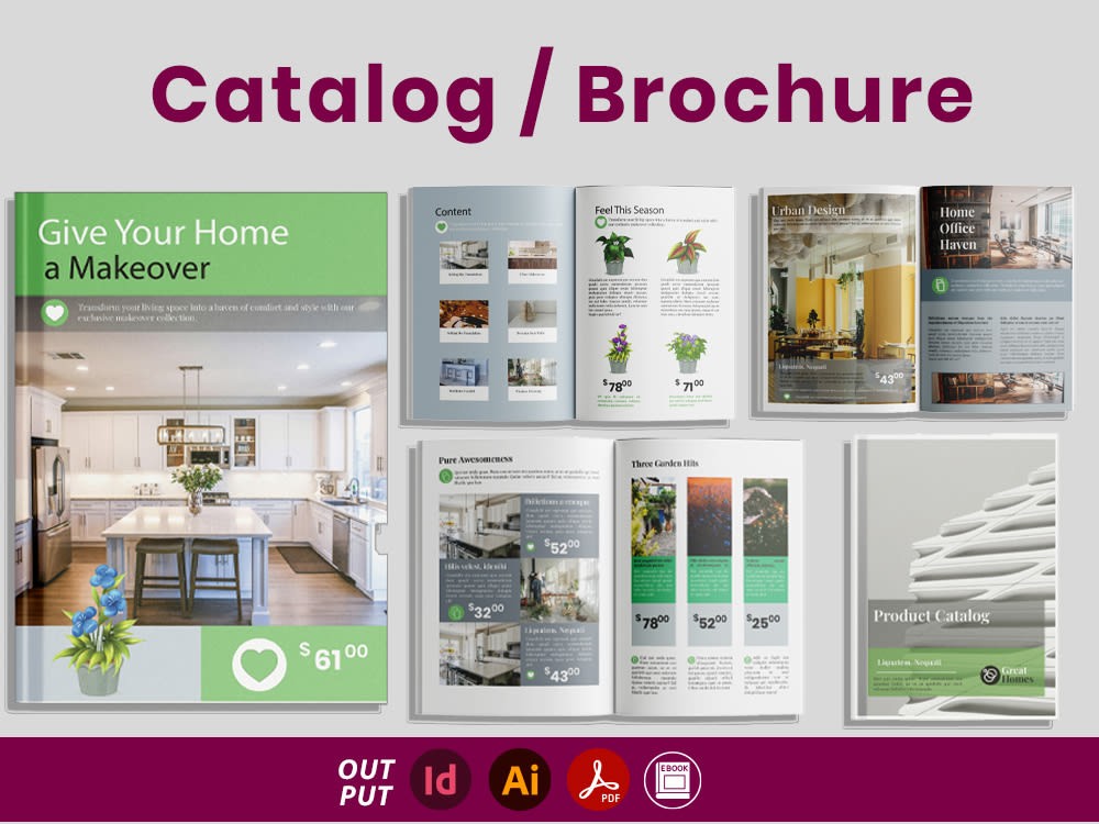 Creative Product Catalog/Booklet Design/Brochure For Your Business | Upwork