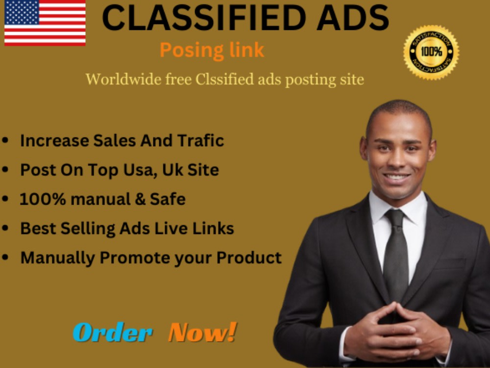 Classified Ads posting on USA, UK and Canada Ads site | Upwork