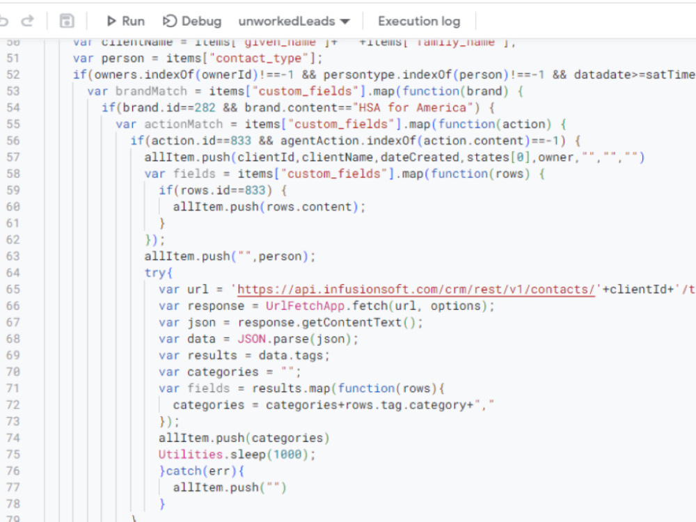 Google App Script + API Integration + Automation in Google Workspace | Upwork