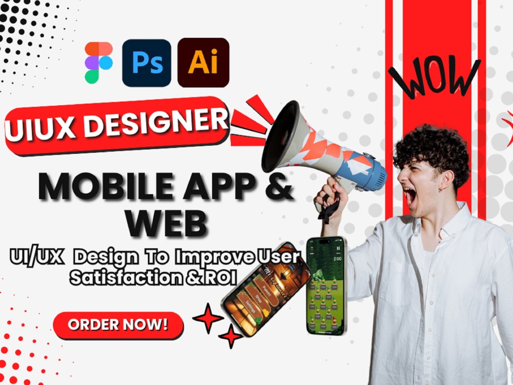 Mobile App & Web UI/UX Design to Improve User Satisfaction & ROI" | Upwork