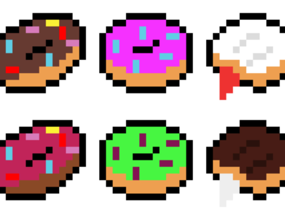 A custom designed pixel art emote/badge | Upwork