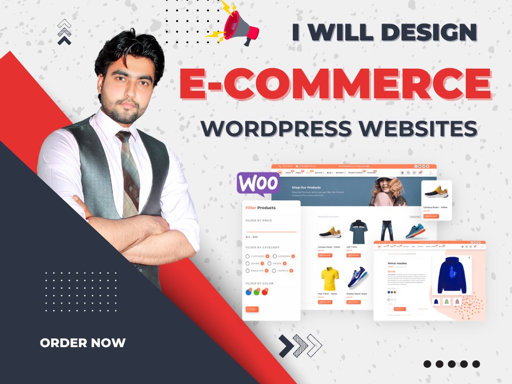 An Ecommerce Wordpress Website With Woocommerce Ecommerce Development