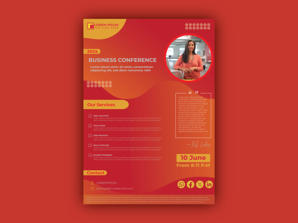 A eye catching flyers, brochure design | Upwork