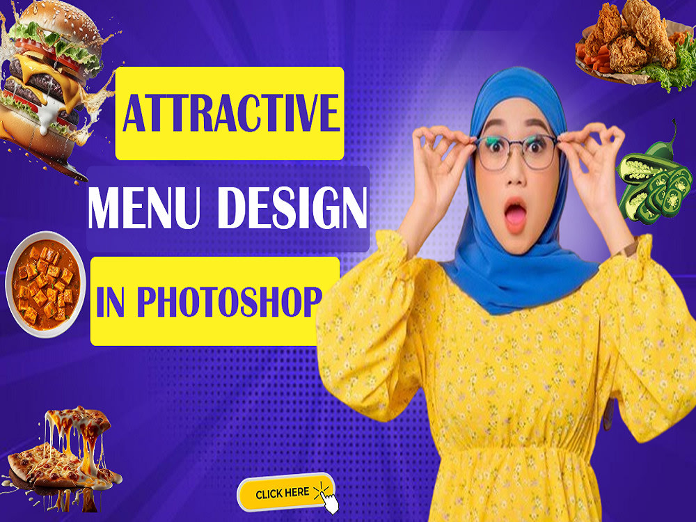 Attractive modren food menu design | Upwork