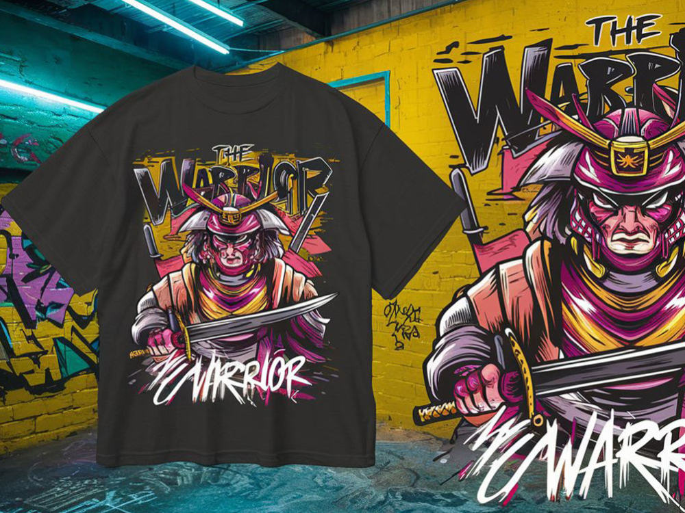 Unique and eye-catching custom T-shirt Design for your mearch brand ...