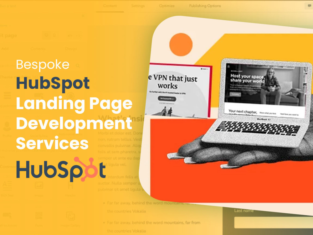 A fantastic HubSpot landing page | Upwork