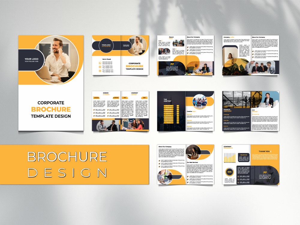 A professional company brochure design & digital brochure designer | Upwork