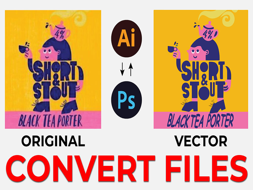 Vector tracing, convert any JPG, PNG into a high-res vector file in 40 ...