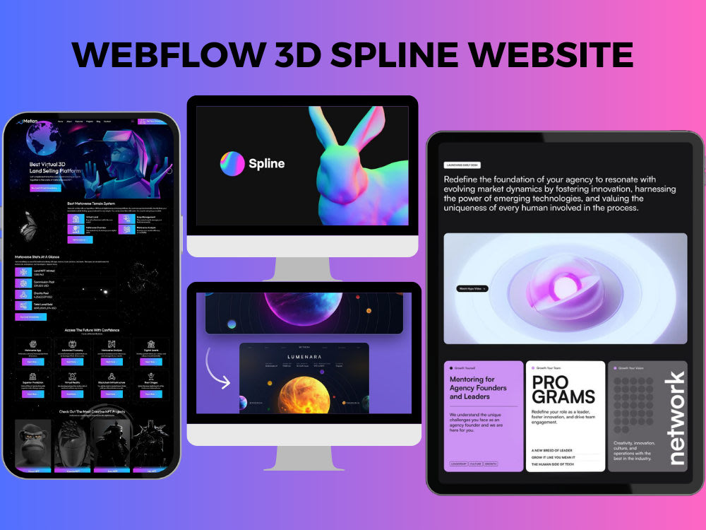 Unique 3D webflow website, Figma to webflow, Threejs, 3d animated ... Unique 3D webflow website, Figma to webflow, Threejs, 3d animated ...