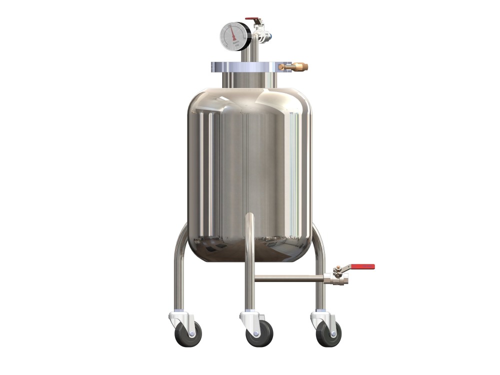 Dispensing Pressure Vessel for filtering sensetive fluid for Sterile ...