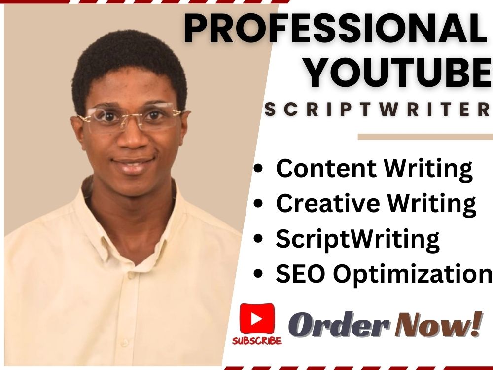YouTube Video Script Writer | Cash Cow ScriptWriter | ScriptWriting | Upwork