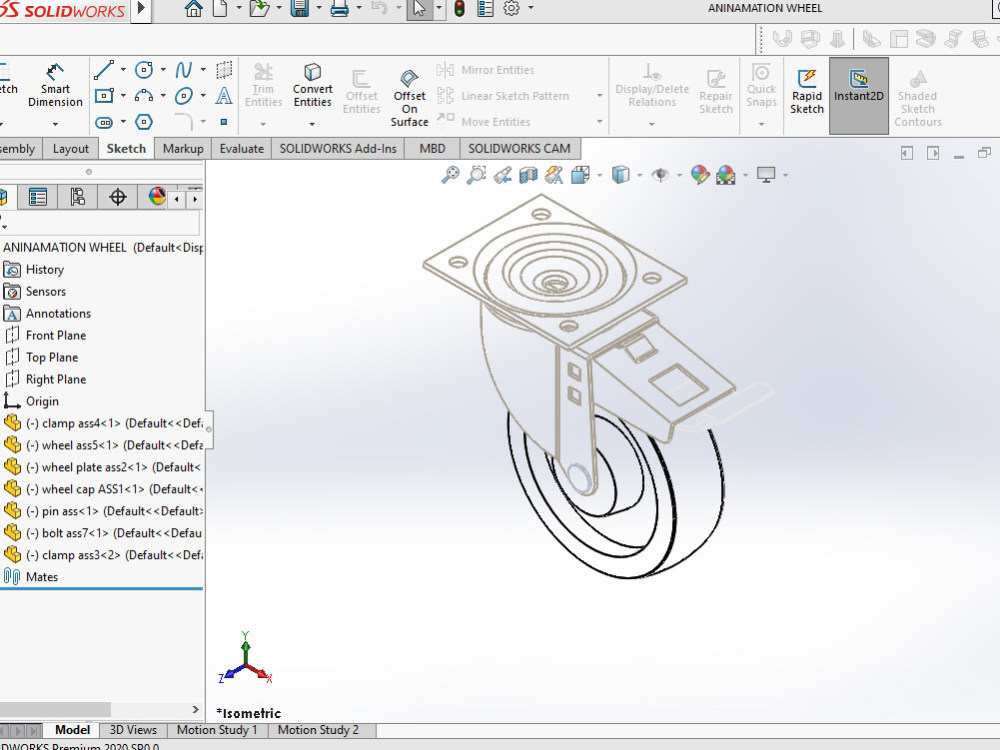 Showcase of Assembly in Solidworks. | Upwork