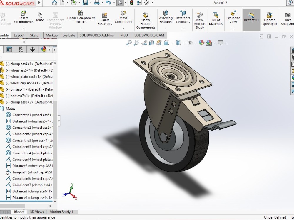 Showcase of Assembly in Solidworks. | Upwork