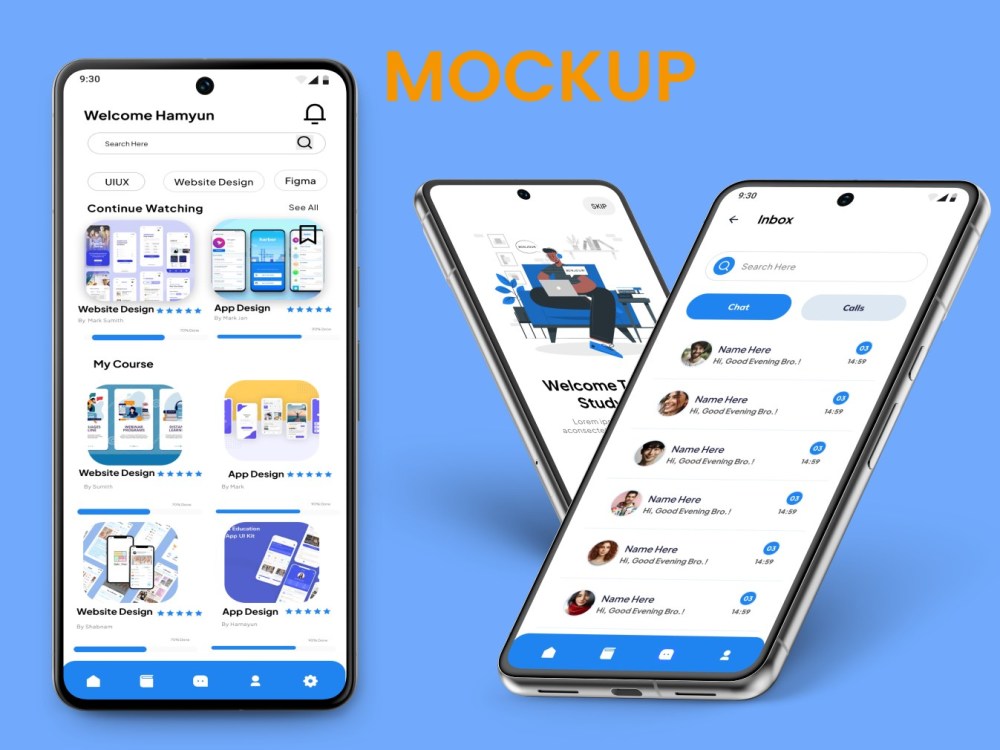 App design prototype for mobile UI UX mockup with figma | Upwork