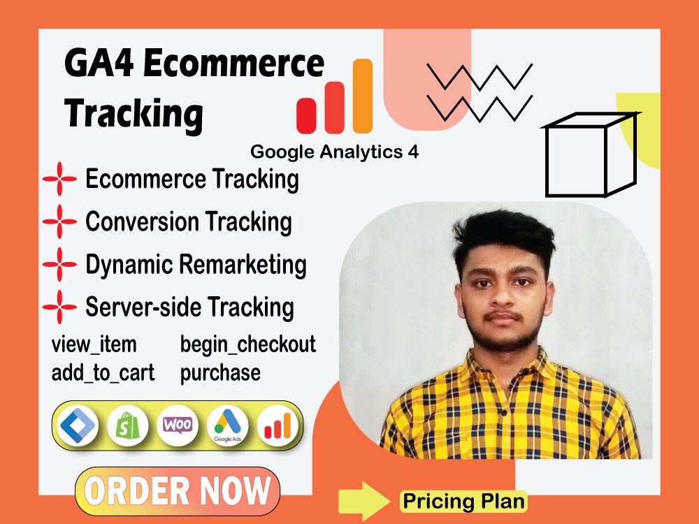 Implementing GA4 Ecommerce, Server-side & Conversion Tracking with GTM | Upwork