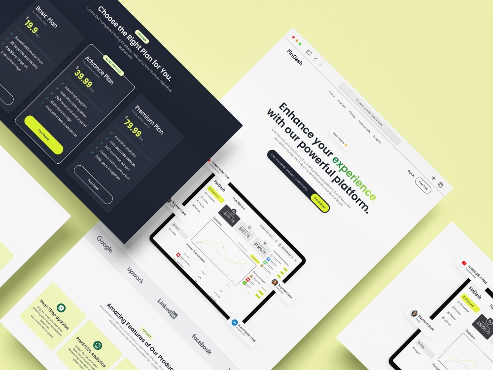 A professional landing page website/design for your business. | Upwork