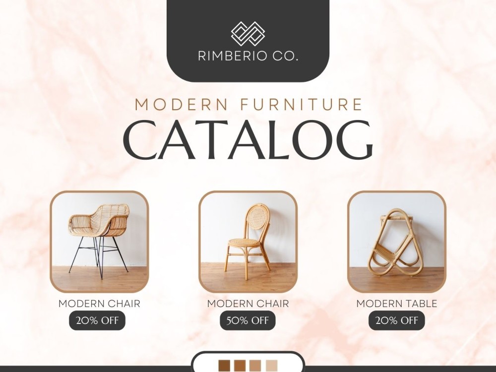 Product Catalogue with Stunning Design, product images, texts content ...