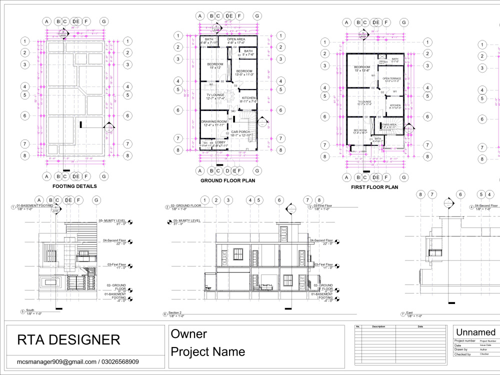 House drawing in revit | Upwork