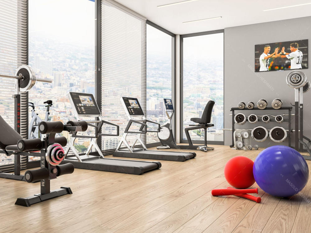 Beautiful interior design & 3D renderings for your gym | Upwork