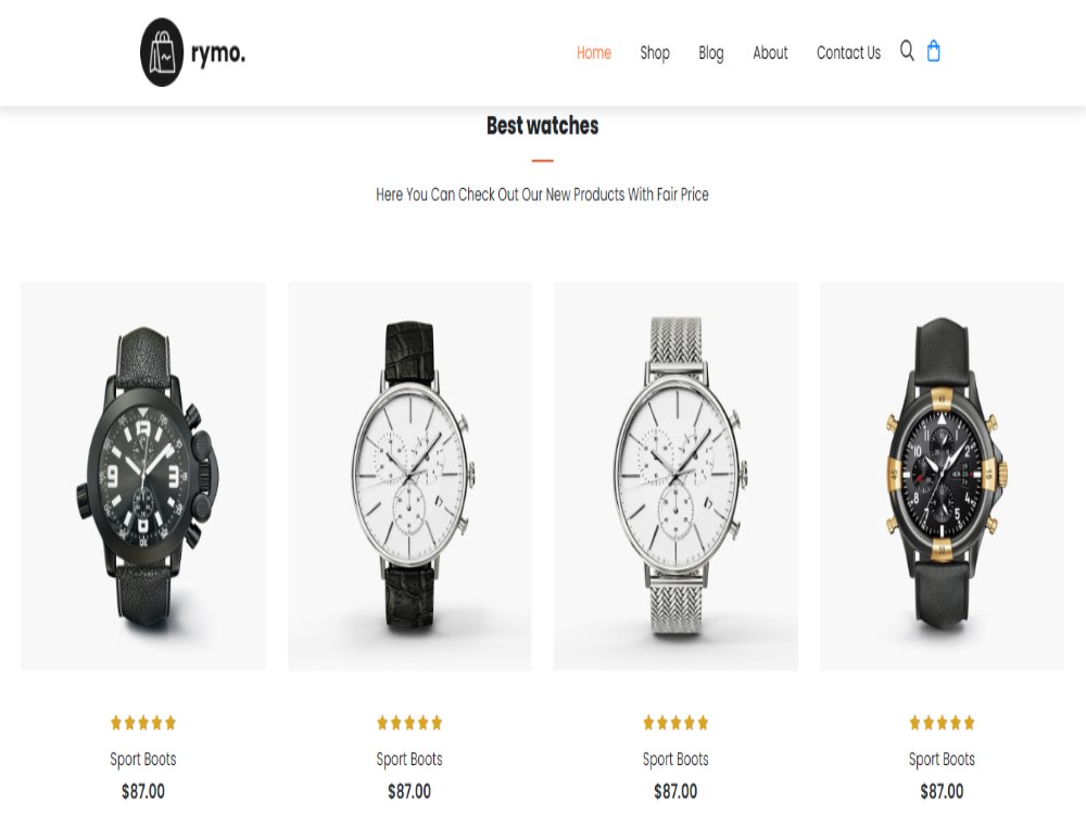 E-Commerce Project using HTML |CSS | Java script | Upwork