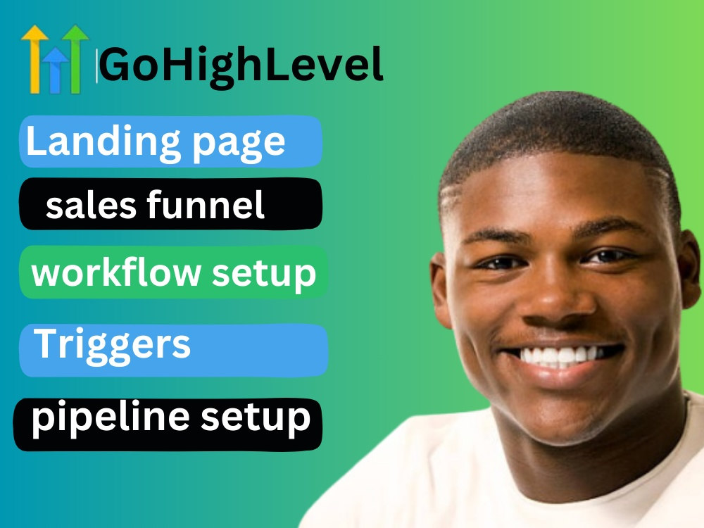 Gohighlevel sales funnel, automation and landing page on High-level ...