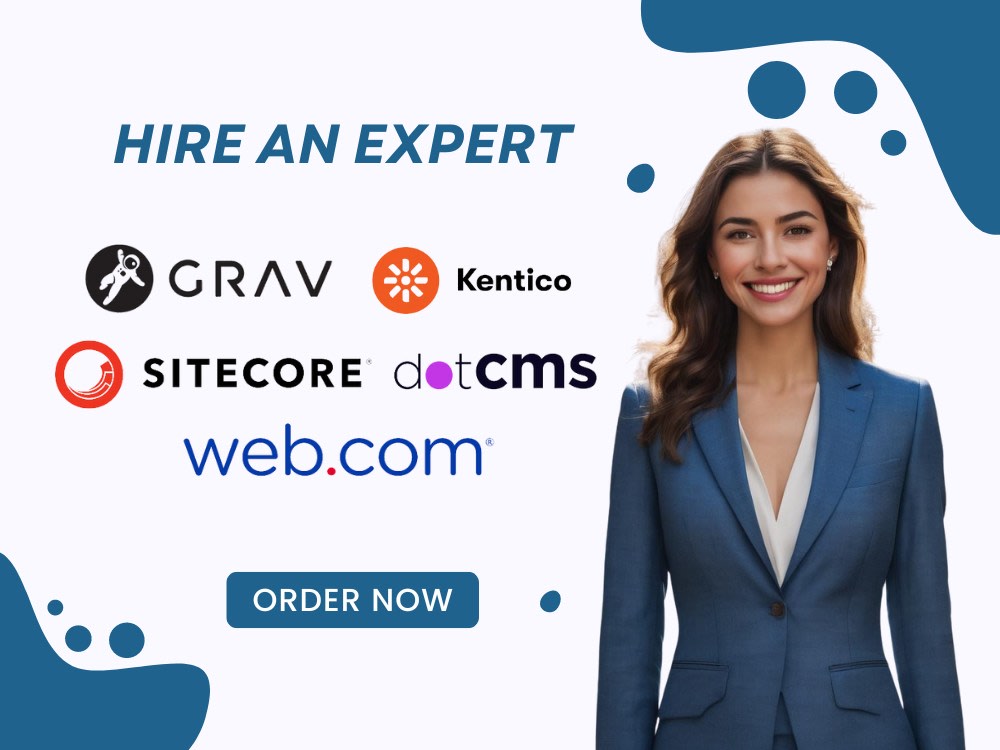 Web com, sharepoint cms, dot cms, grav, kentico website design | Upwork