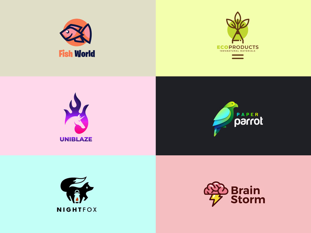 A custom logo design and brand identity design | Upwork