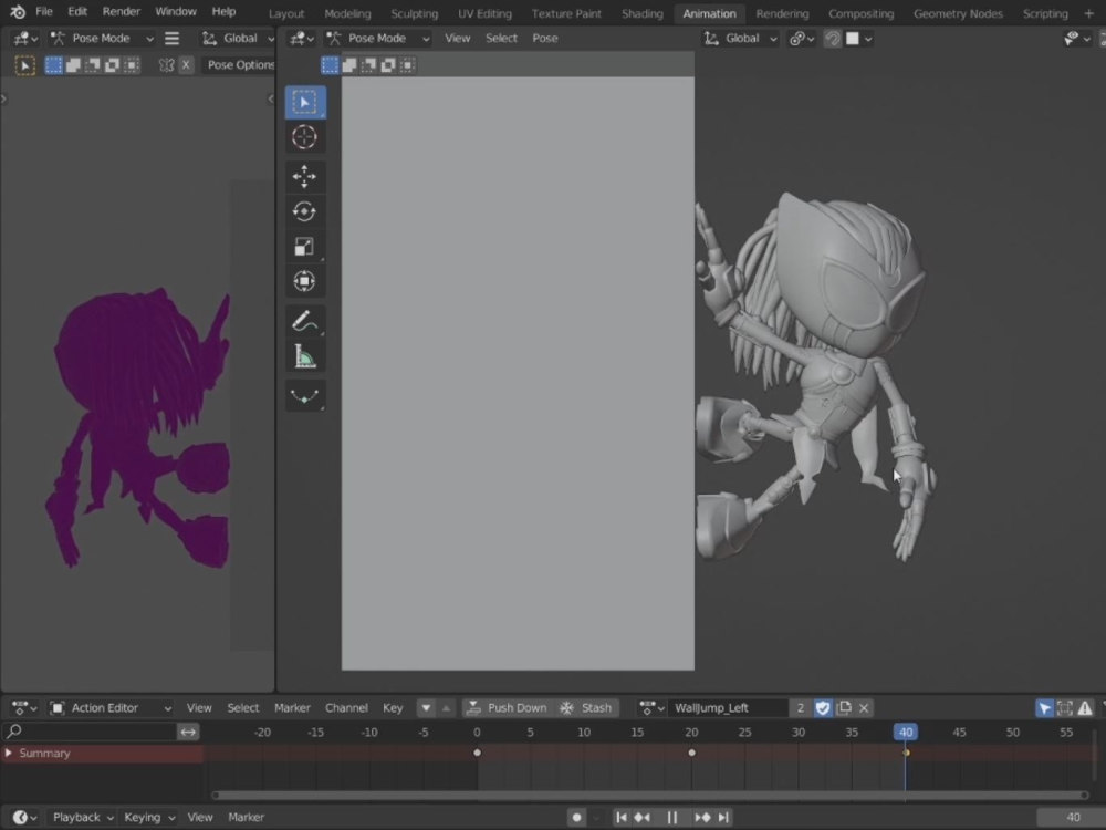 A cycle animation for your game character in Blender | Upwork