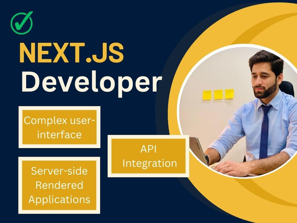 Nextjs Developer Next Js Frontend Developer Figma To Nextjs Upwork