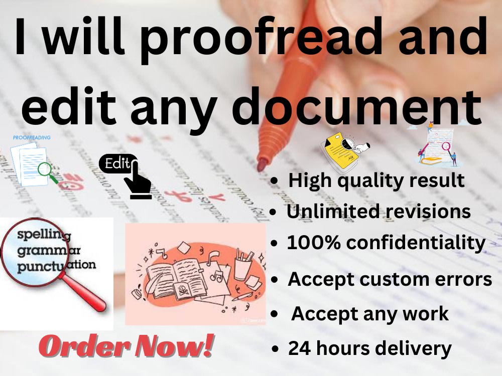 Professional proofreading and editing services. | Upwork